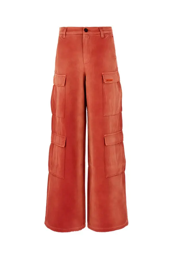 Heron Preston Wide Leg Cargo Trousers - Multicolor
