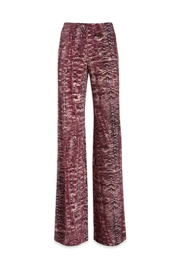 Alberta Ferretti Printed Trousers