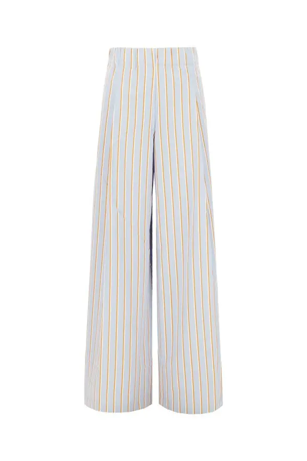 Dries Van Noten Striped Wide-leg Trousers