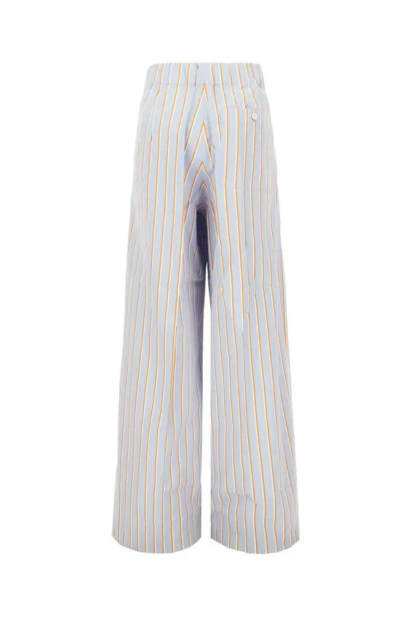 Dries Van Noten Striped Wide-leg Trousers