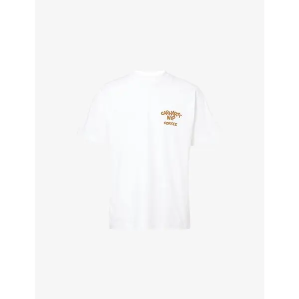 Carhartt Work In Progress Short-sleeve Coffee Break Cotton T-shirt