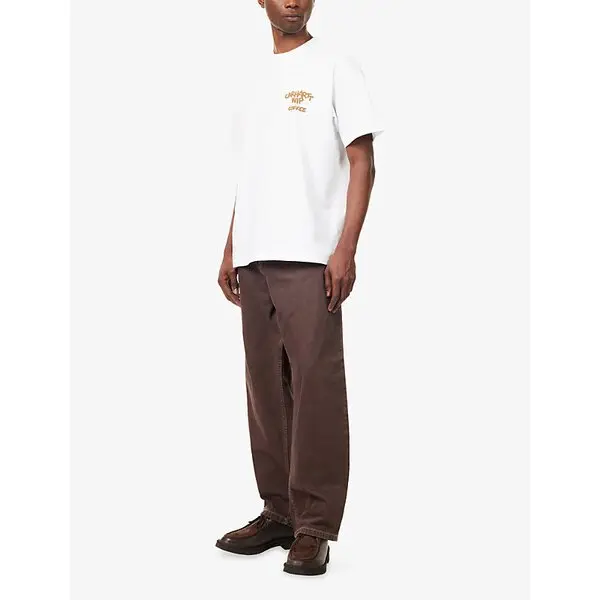 Carhartt Work In Progress Short-sleeve Coffee Break Cotton T-shirt