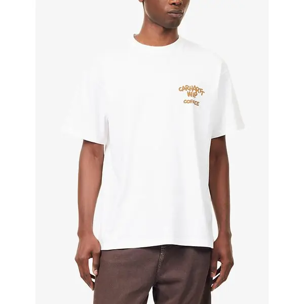 Carhartt Work In Progress Short-sleeve Coffee Break Cotton T-shirt