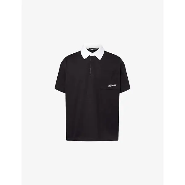 SUMMIT Rugby Short-sleeve Cotton Polo Top
