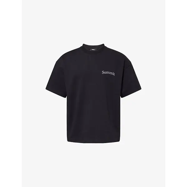 SUMMIT Ornament Short-sleeve Cotton T-shirt