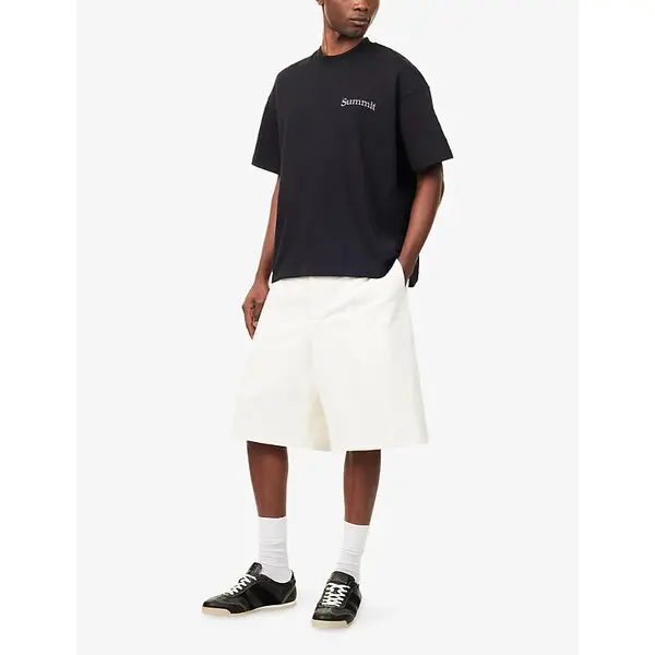 SUMMIT Ornament Short-sleeve Cotton T-shirt