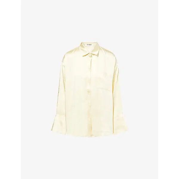 4TH & RECKLESS Oversized Satin Shirt