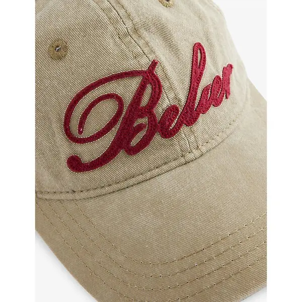 BELIER Embroidered Denim Baseball Cap