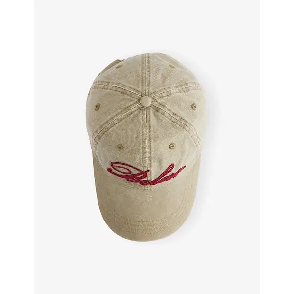 BELIER Embroidered Denim Baseball Cap
