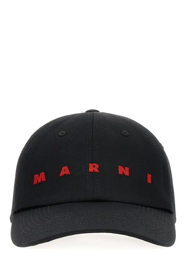 Marni Embroidered Logo Baseball Cap - Multicolor