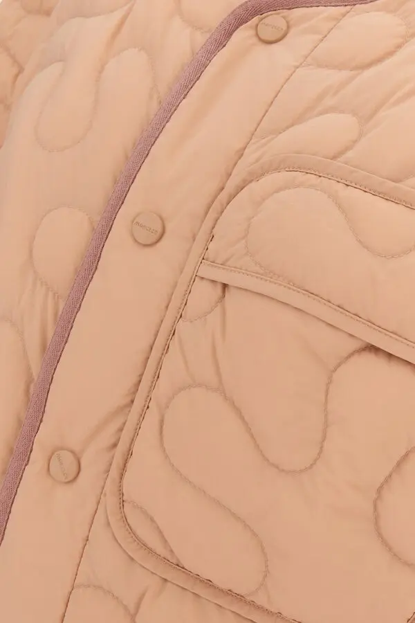 Moncler Quilted Short Sleeve Shirt