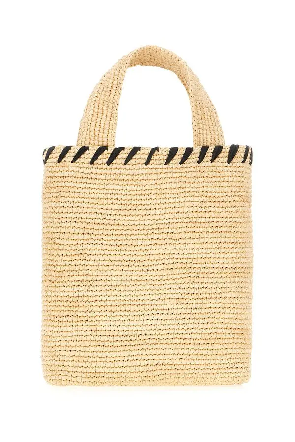 LANVIN Raffia Tote Bag