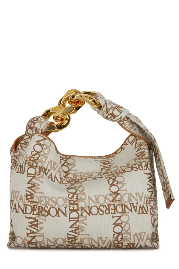 JW Anderson Monogrammed Chain Handle Shoulder Bag - Multicolor