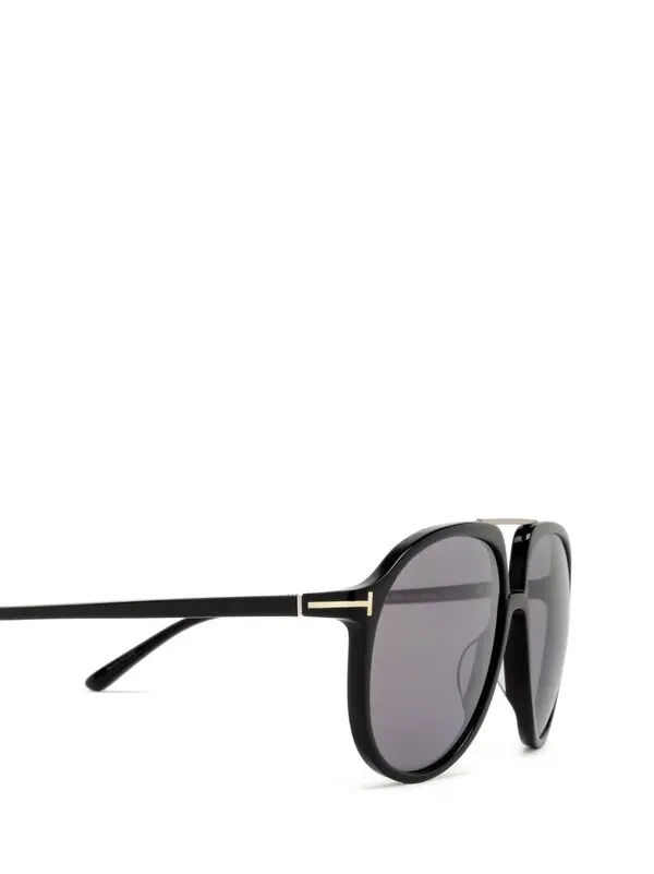 TOM FORD Aviator Frame Sunglasses - Gray