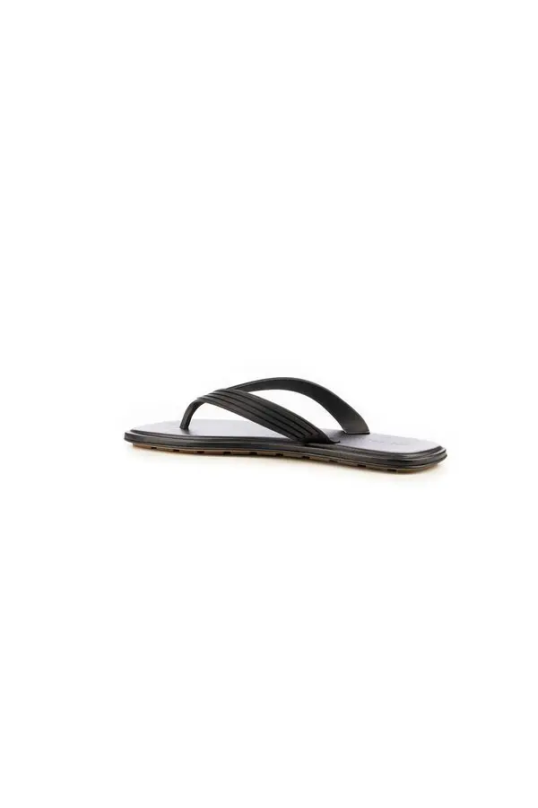 Bottega Veneta Leather Thong Slippers