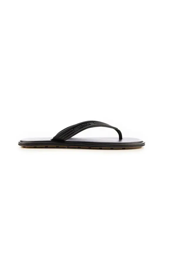 Bottega Veneta Leather Thong Slippers - Multicolor