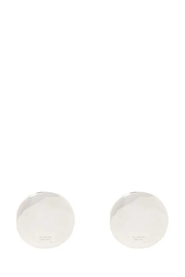 JIL SANDER Silver Tone Earrings - Multicolor