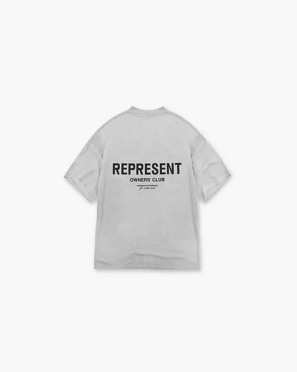 REPRESENT Owners Club T-shirt - Gray