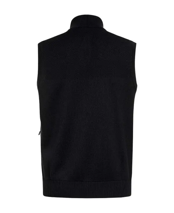 Canada Goose Hybridge Logo-patch Quilted Gilet - Black