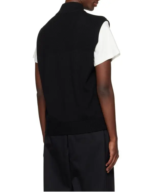 Canada Goose Hybridge Logo-patch Quilted Gilet - Black