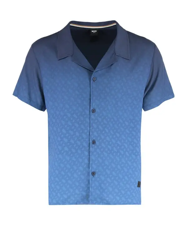 Hugo Boss Monogram Printed Refgular Fit Shirt