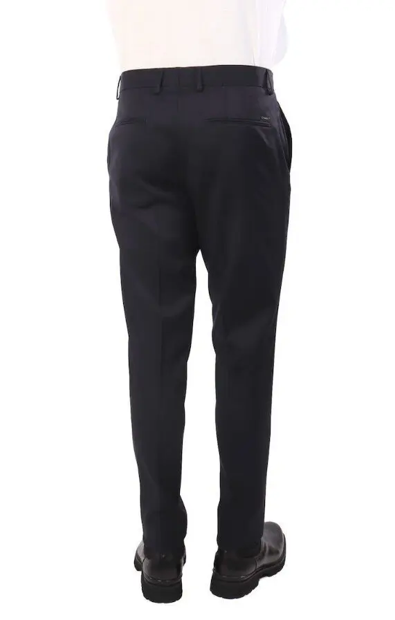Hugo Boss Tailored Trousers With Belt Loops