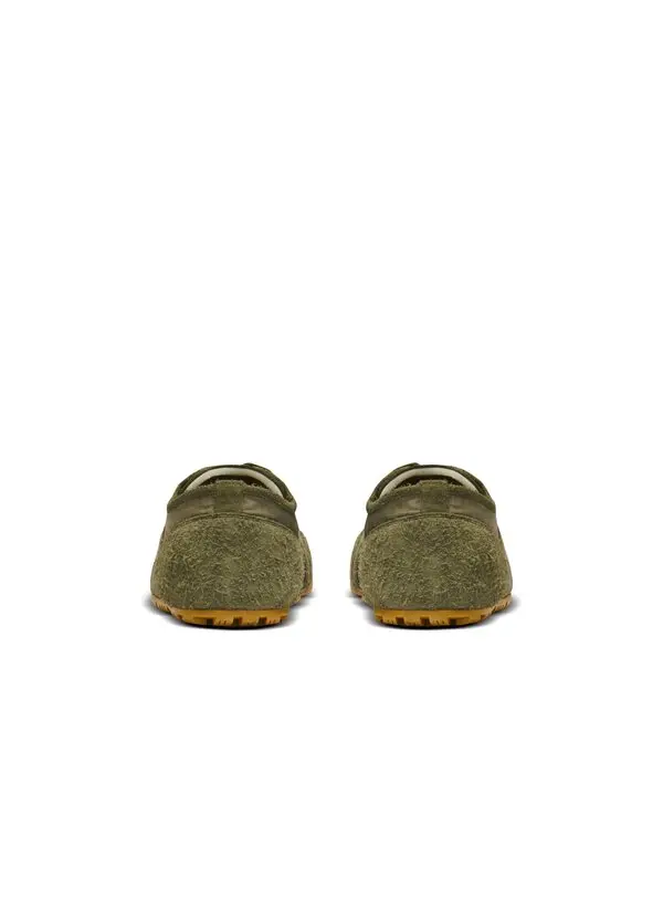 Balmain Suede And Ripstop Nylon Racer Trainers