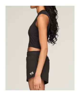 Y3 Running Cropped Tank Top