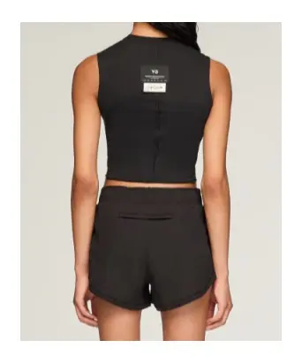 Y3 Running Cropped Tank Top
