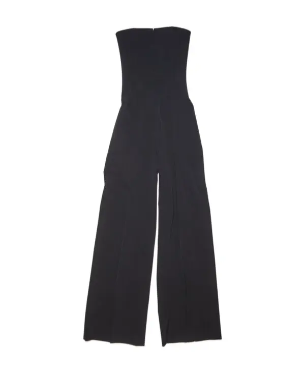 Acne Studios Strapless Corset Jumpsuit - Black