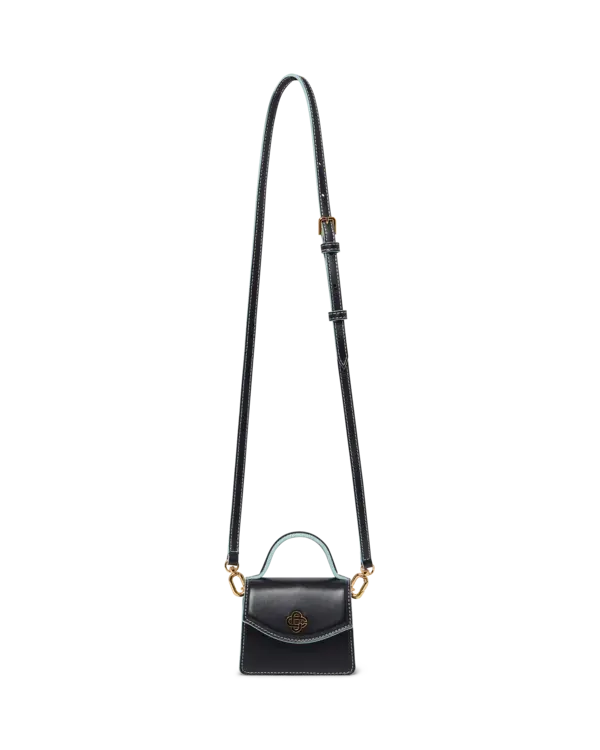 Casablanca Black Micro Jeanne Bag