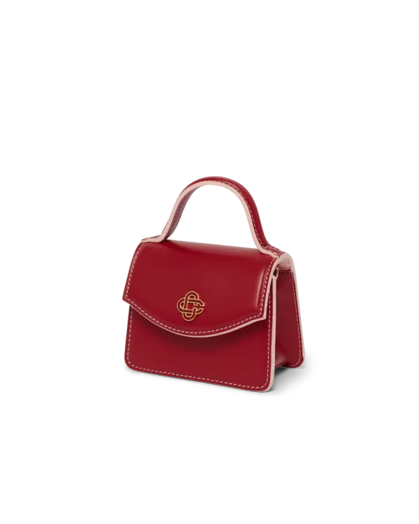 Casablanca Red Micro Jeanne Bag - Multicolor