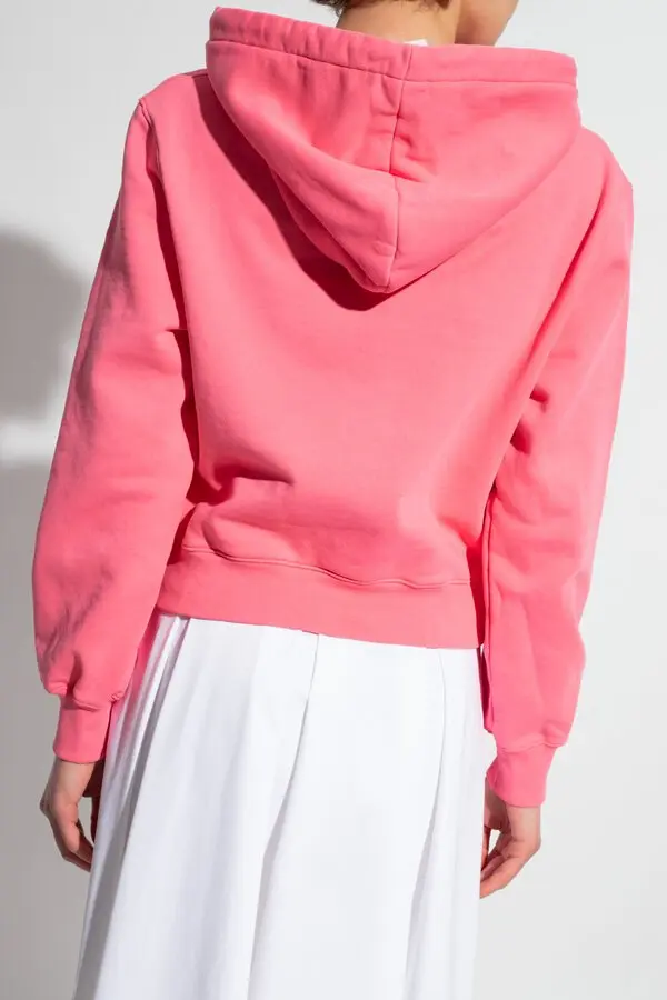 Moschino Embroidered Logo Hooded Sweater