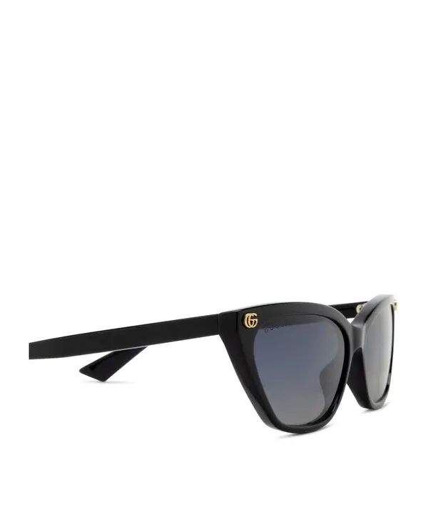 Gucci Cat-eye Frame Sunglasses - Gray