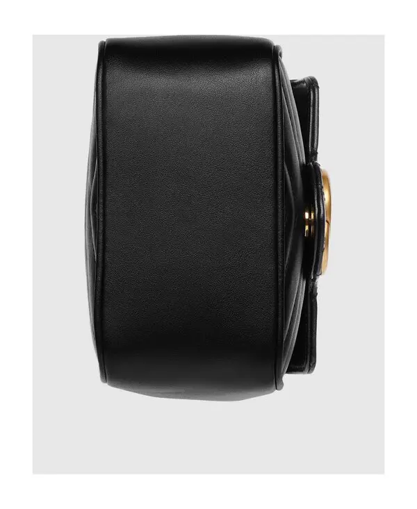 Gucci Mini Gg Marmont Bucket Bag - Black