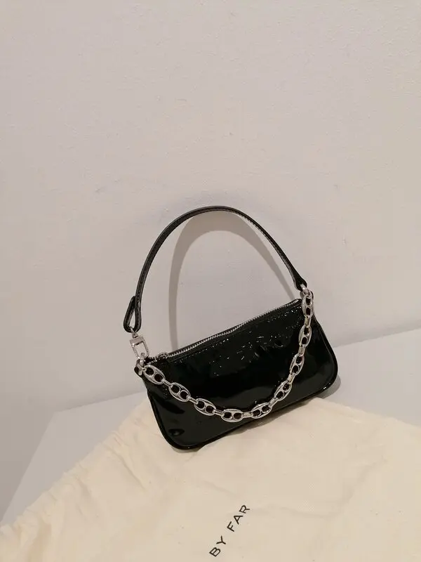 By Far Logo Satchel
