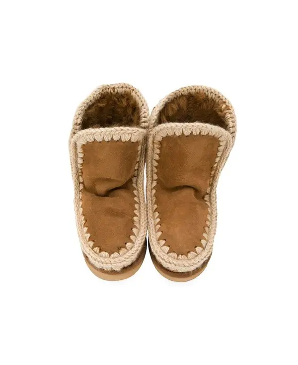 Mou Eskimo Short Boots - Brown