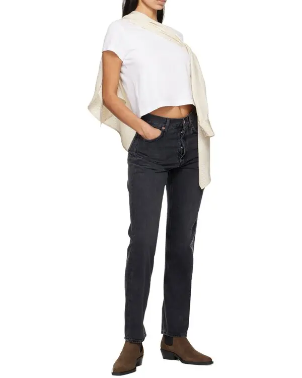 AGOLDE Adine Shrunken Tee