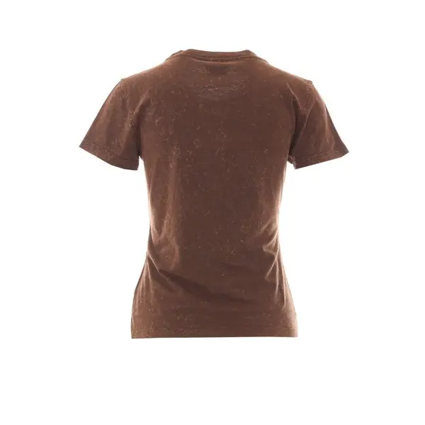 GANNI Organic Cotton Banana Graphic T-shirt - Brown