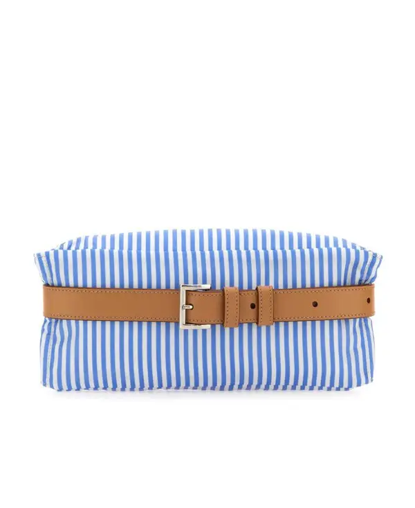 Prada Striped-pattern Belt Bag