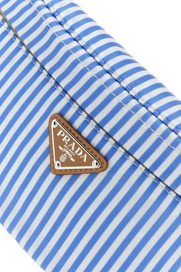Prada Striped-pattern Belt Bag