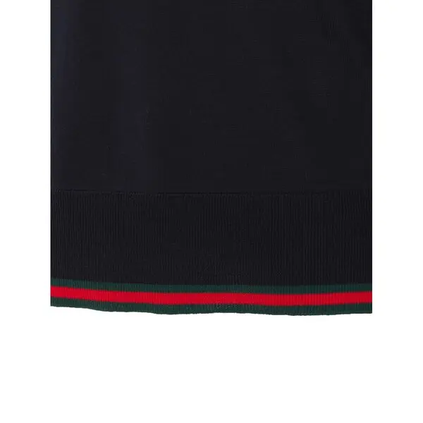 Gucci Wool Sweater With Web Motif