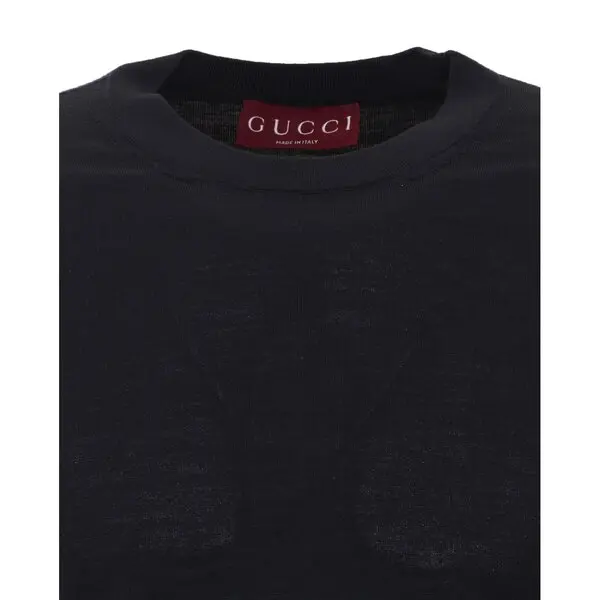 Gucci Wool Sweater With Web Motif