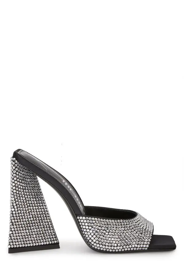 Attico Embellished Mules - Multicolor