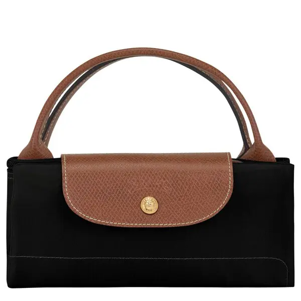Longchamp Large Boxford Top Handle Bag - Black