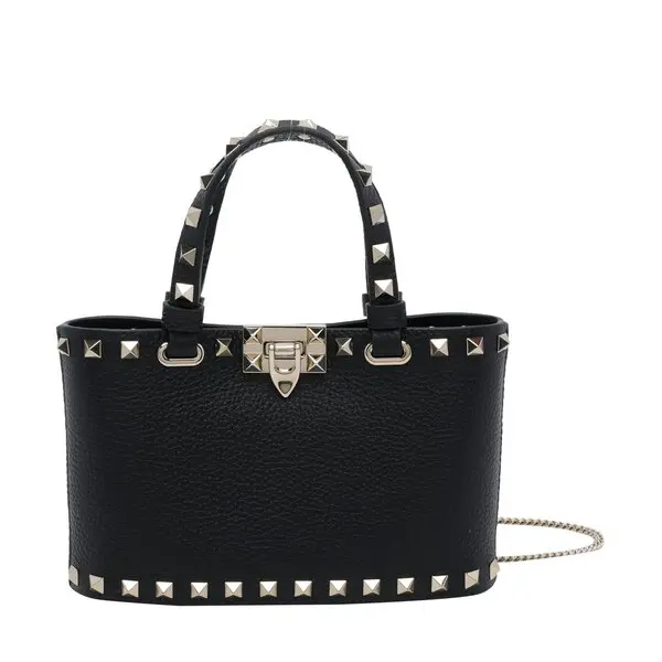 Valentino Garavani Rockstud Handbag - Black