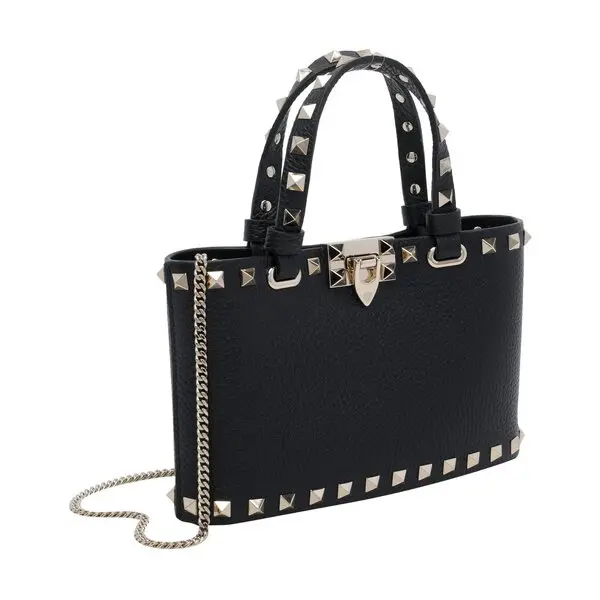 Valentino Garavani Rockstud Handbag - Black
