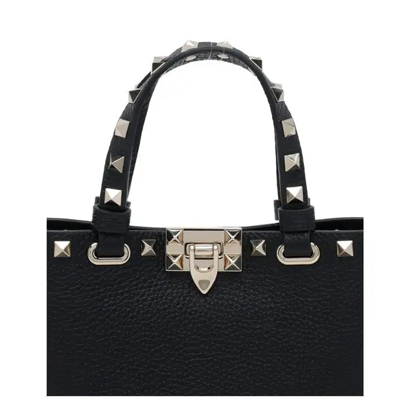 Valentino Garavani Rockstud Handbag - Black