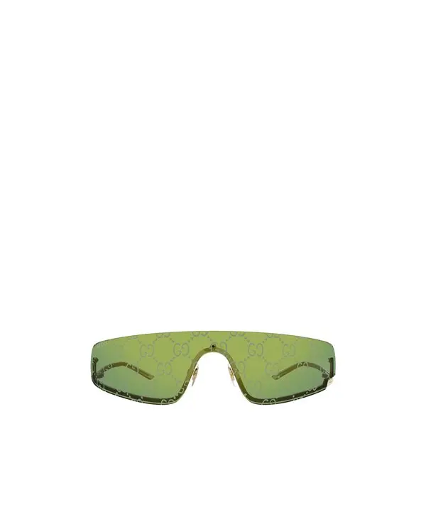 Gucci Gg1561s Shield Sunglasses - Green