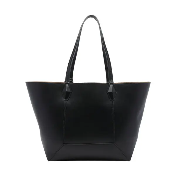 JIMMY CHOO Medium Diamond Tote Bag - Black